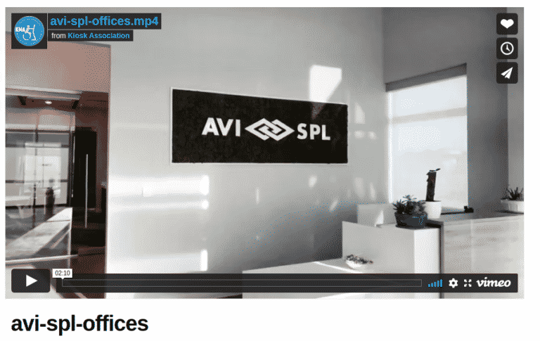 AVI-SPL Digital Signage Video Tour Offices Dallas