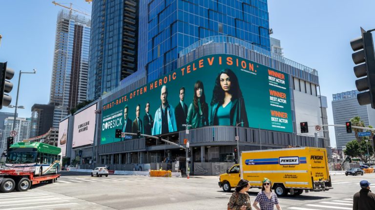 Large Format Outdoor Display Examples - Los Angeles and Moxy