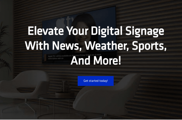 Why You Should Use Screenfeed Widgets for Your Digital Signage