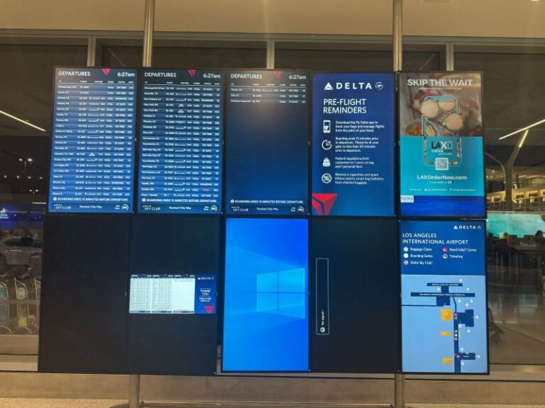 Airport Screens: The Good, the Bad, and the Ugly